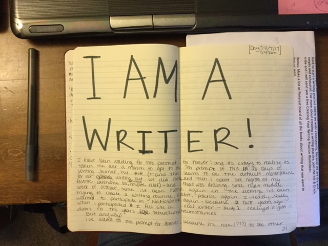 I Am A Writer. | Mrs. Writer